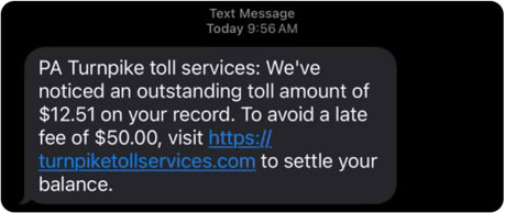 Security & Fraud | PA Turnpike